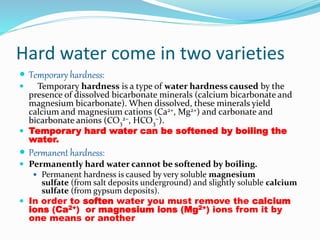 Treatment of water | PPTX