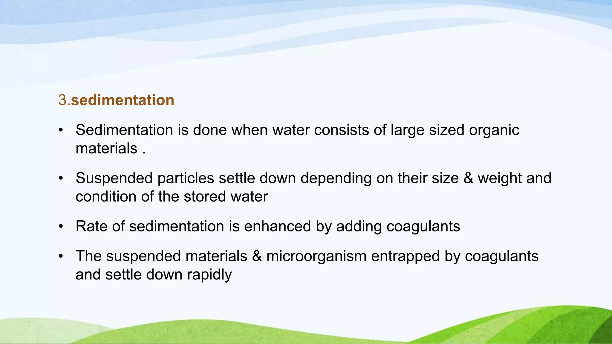 Treatment of water for drinking purpose | PPTX