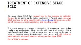 Treatment options for lung cancer | PPTX