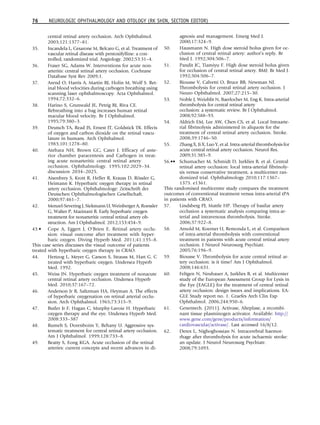 Treatment options for central retinal artery occlusion 2012 | PDF