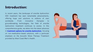 Treatment Options For Erectile Dysfunction.pptx