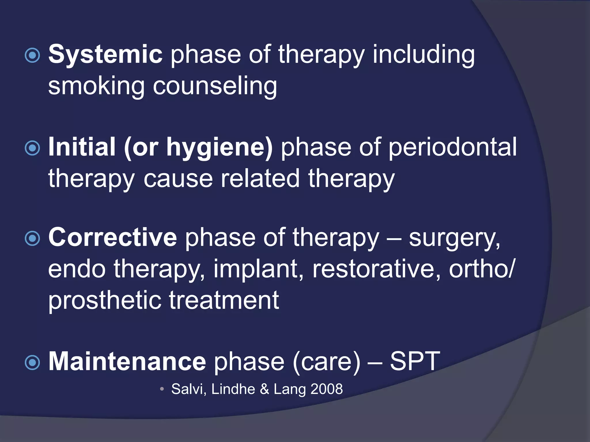 Treatment plan In Periodontics | PPTX