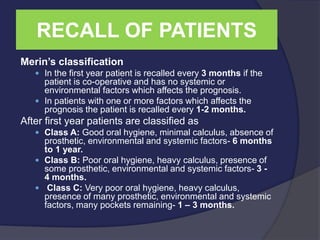 Treatment plan In Periodontics | PPT