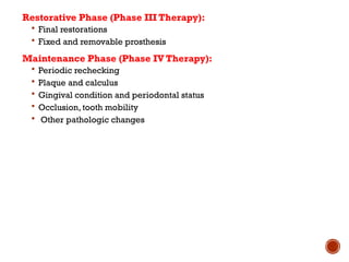 TreatmentPlan of gingival diseases and options | PPTX