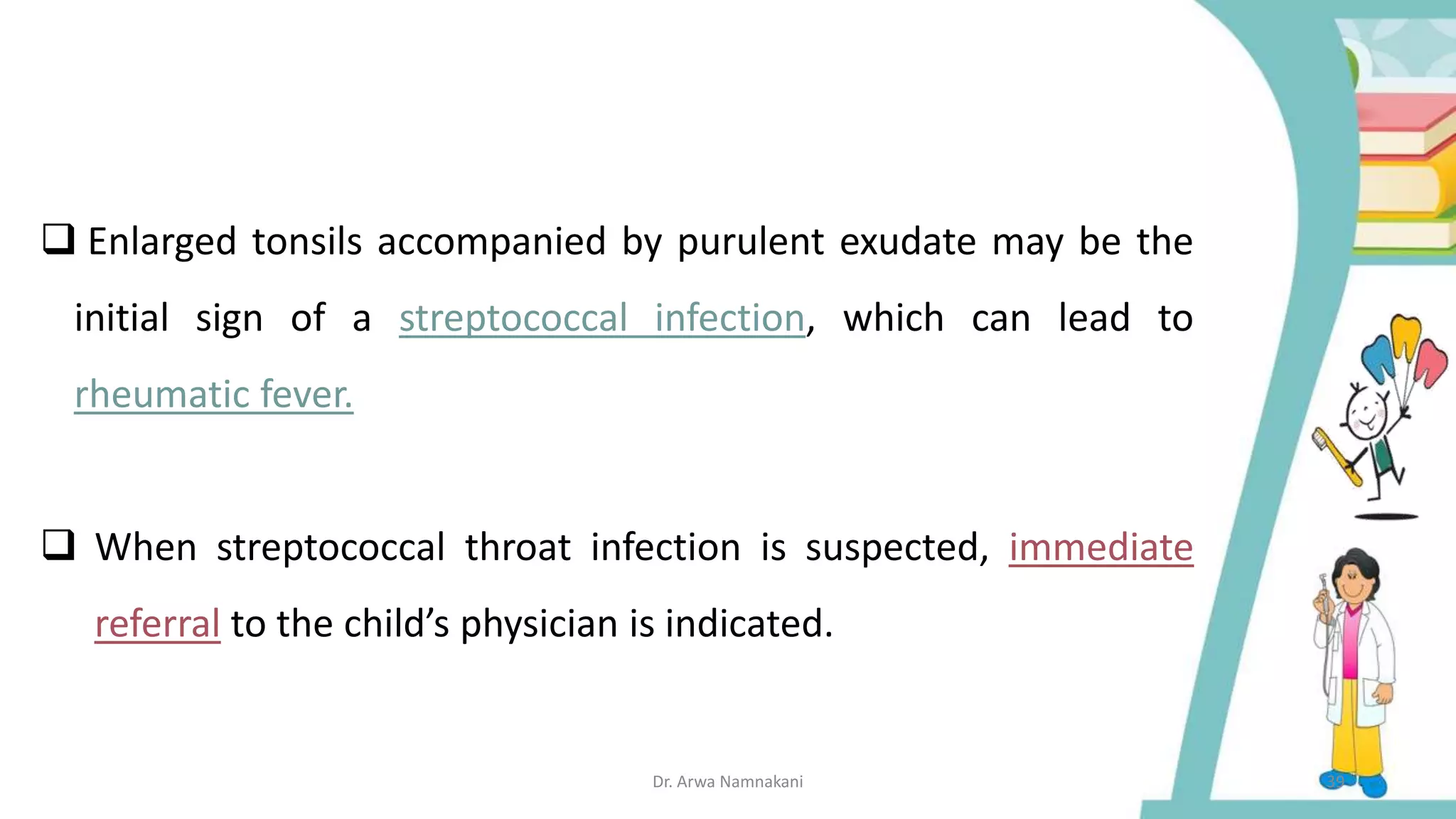 Examination and treatment planning for pediatric dental patient | PPTX