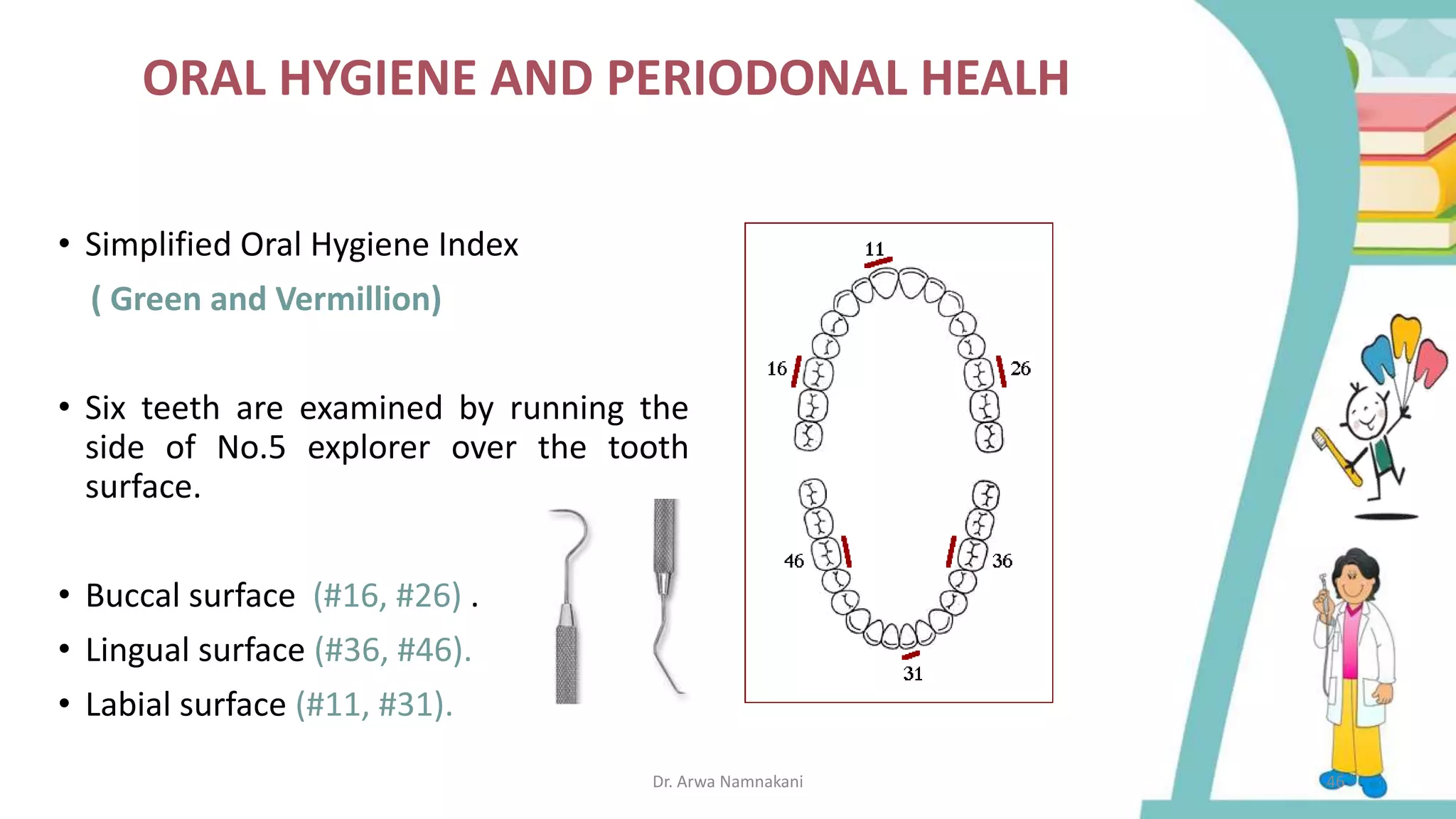 Examination and treatment planning for pediatric dental patient | PPTX