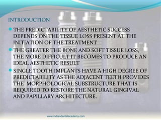 Treatment planning of dental implants /orthodontic courses by Indian ...
