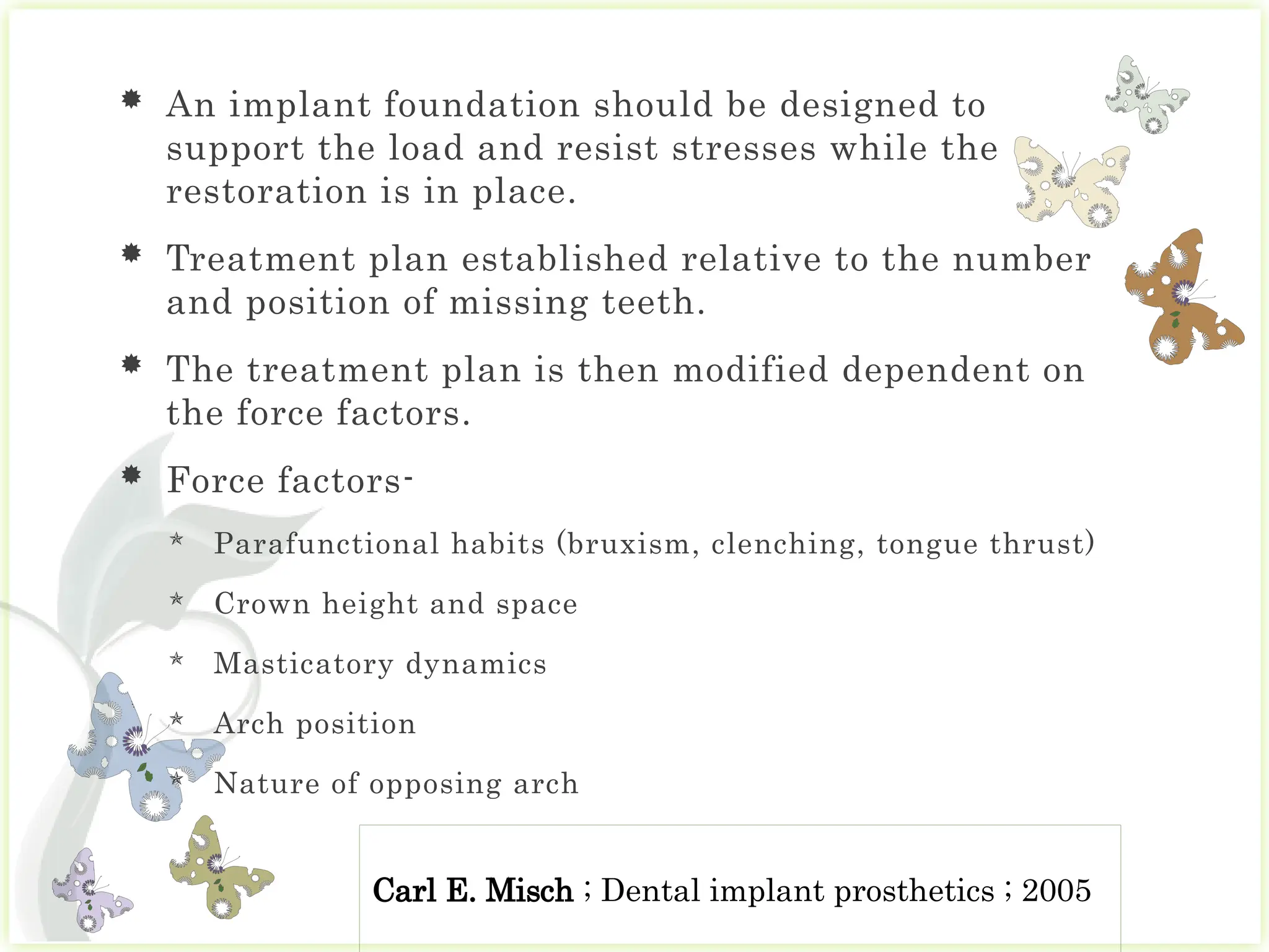 Treatment planning of implants in posterior quadrants.pptx