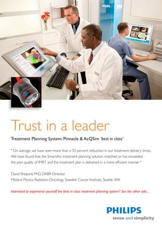 Philips Treatment Planning System | PDF