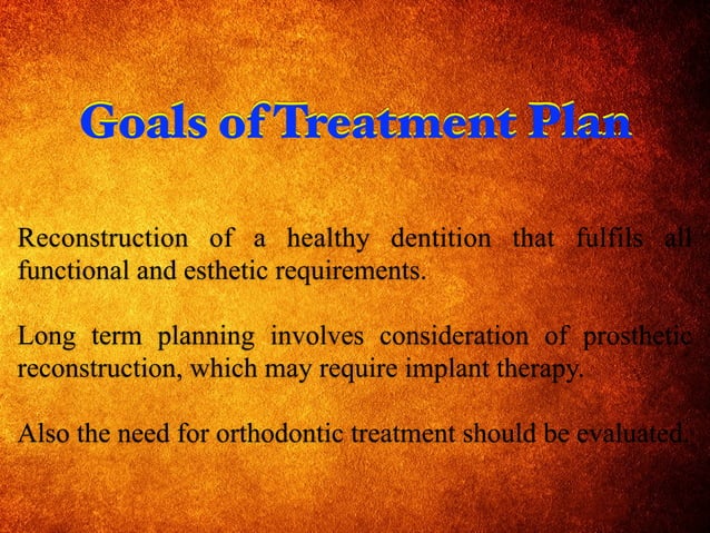 Treatment Plan | PPT