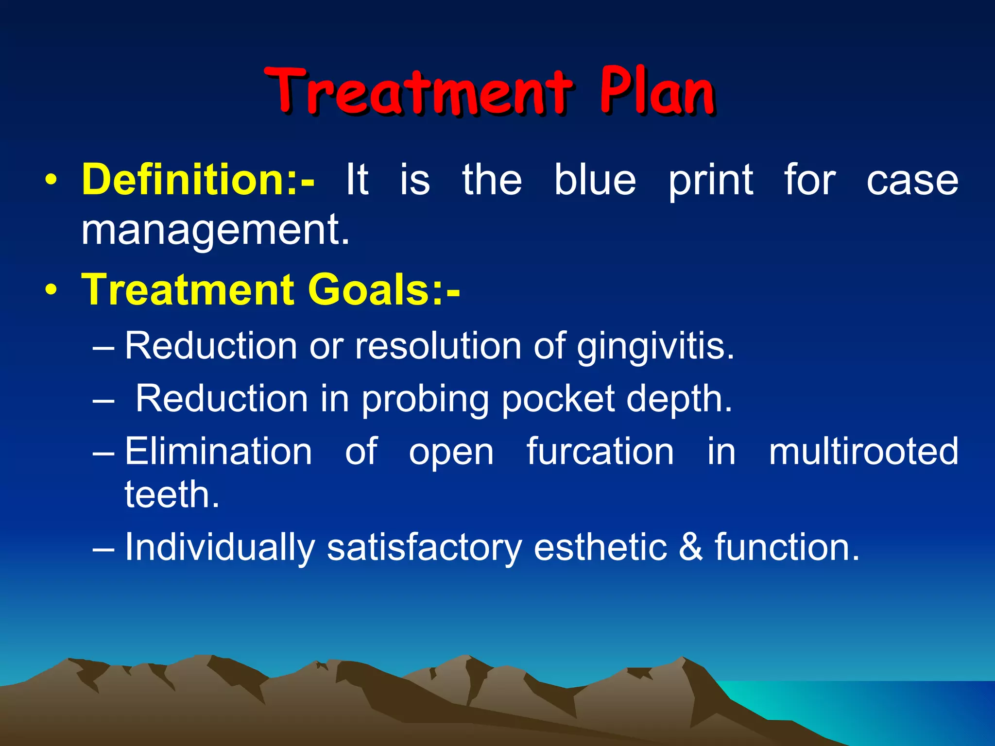 Treatment plan | PPT