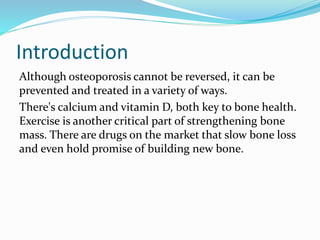 Treatment&prevention. | PPTX | Bone and Joint Conditions | Diseases and Conditions