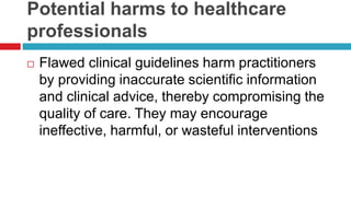Treatment Guidelines: A necessity | PPSX