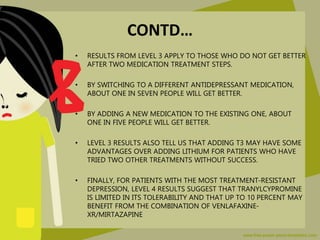 TREATMENT RESISTANT DEPRESSION | PPTX