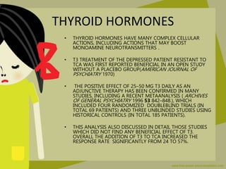 TREATMENT RESISTANT DEPRESSION | PPTX