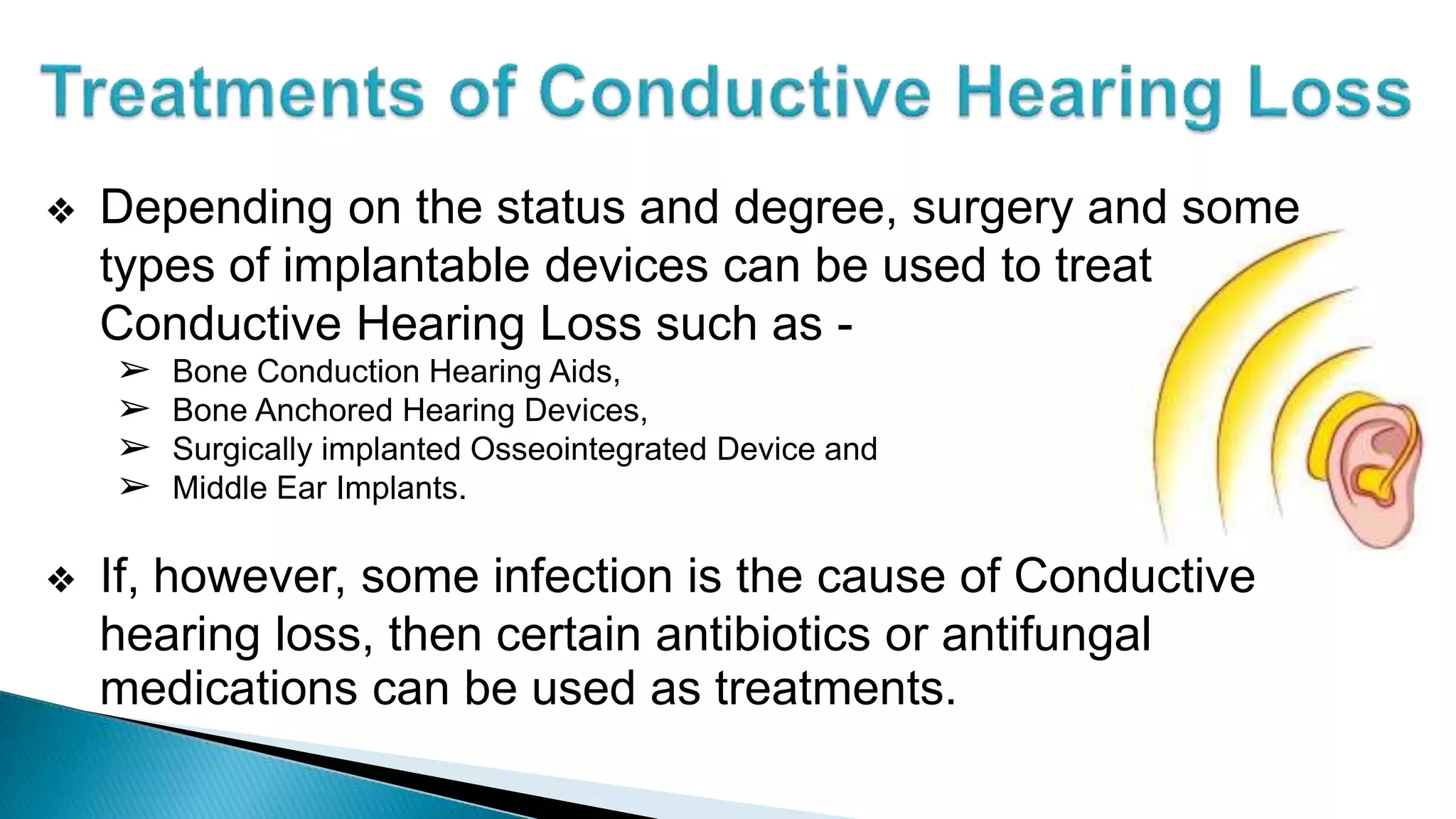 Treatments of Hearing Loss | PPTX