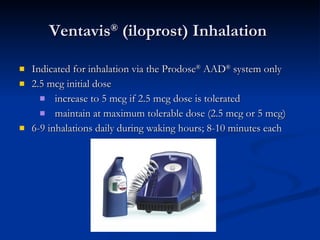 Treatment strategies for pulmonary hypertension | PPT