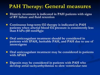 Treatment strategies for pulmonary hypertension | PPT