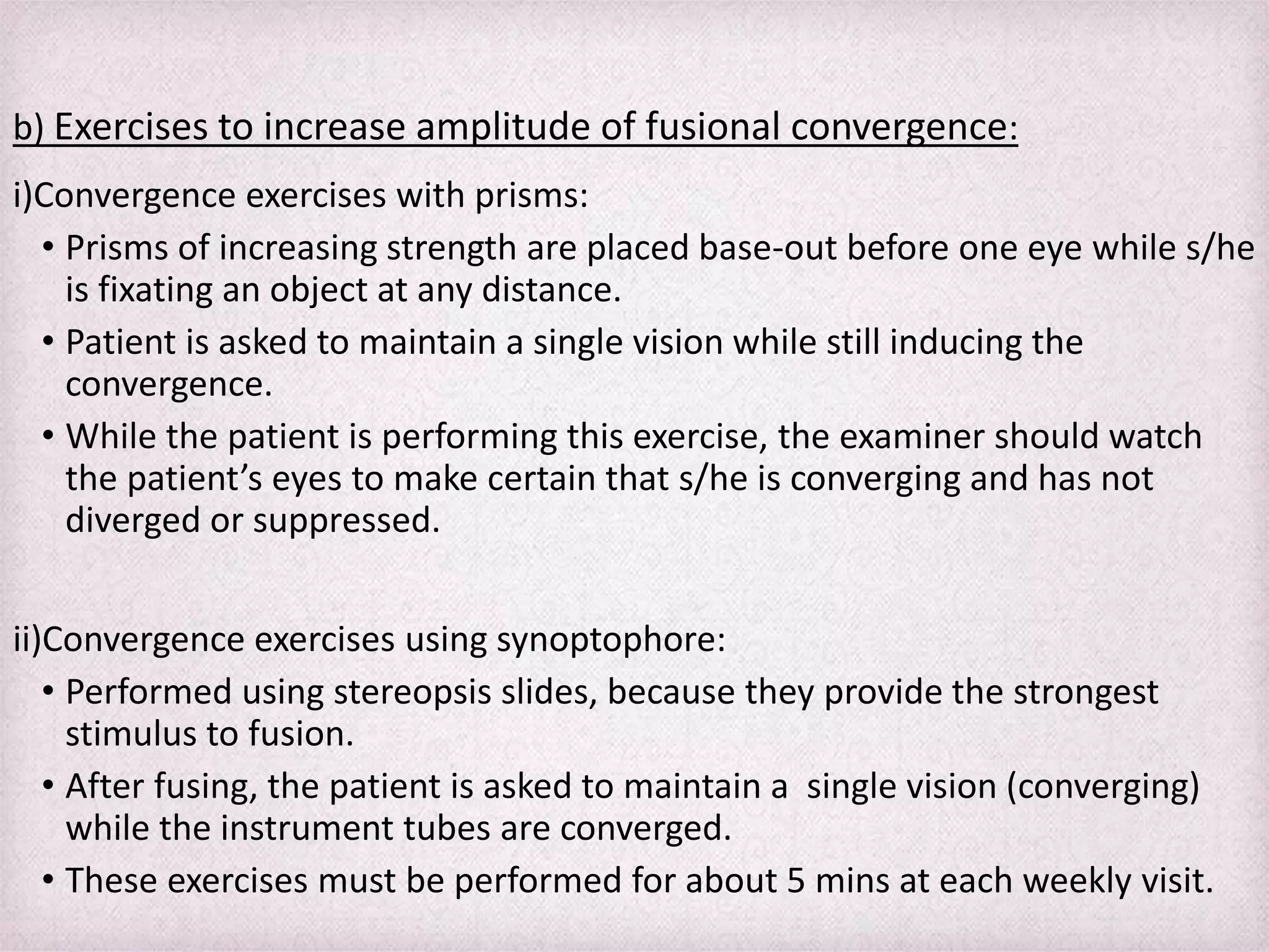 Treatment Strategies for Routine Binocular Vision Problems | PPTX