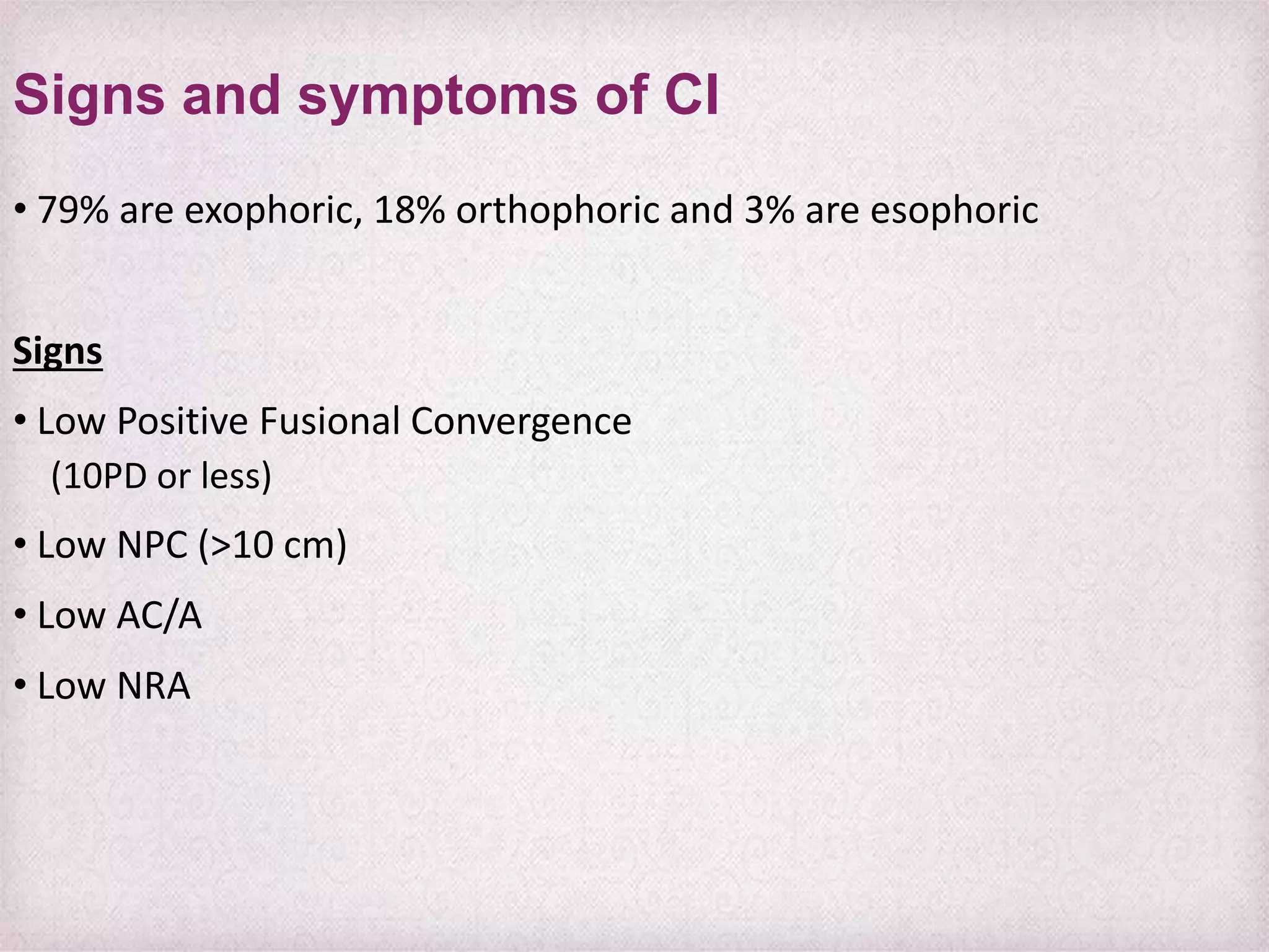 Treatment Strategies for Routine Binocular Vision Problems | PPTX | Eye ...