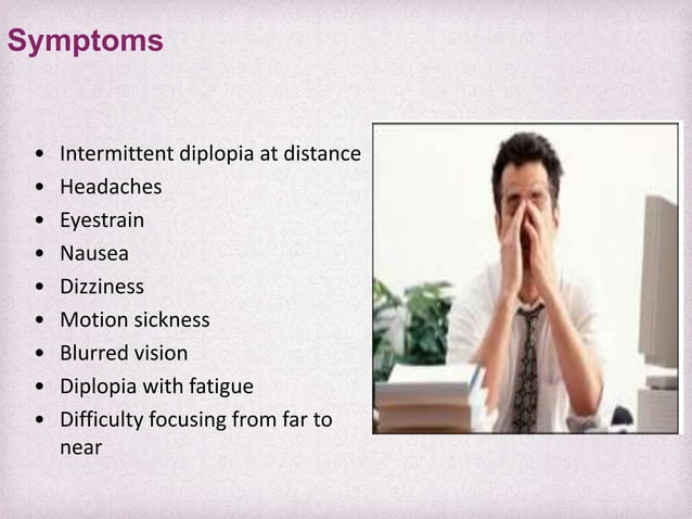 Treatment Strategies for Routine Binocular Vision Problems | PPTX | Eye ...