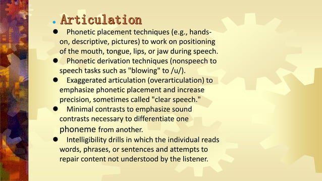 TREATMENT STRATEGIES FOR SPASTIC DYSARTHRIA.pptx | Physical Therapy ...