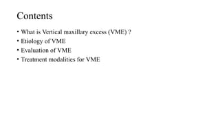 Treatment strategies for vertical maxillary excess.pptx