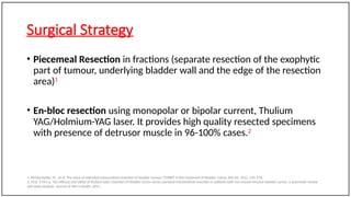 Treatment Strategies in NMIBC cancer management | PPTX