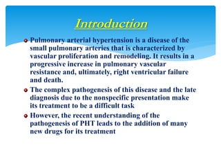 Treatment strategies in pht | PPTX | Lung and Respiratory Health | Diseases and Conditions