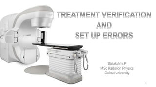 Treatment verification and set up errors | PPTX