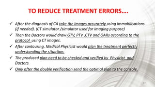 Treatment verification and set up errors | PPTX