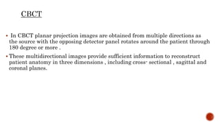 EPID AND CBCT ON RADIATION THERAPY | PPTX
