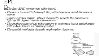 EPID AND CBCT ON RADIATION THERAPY | PPTX