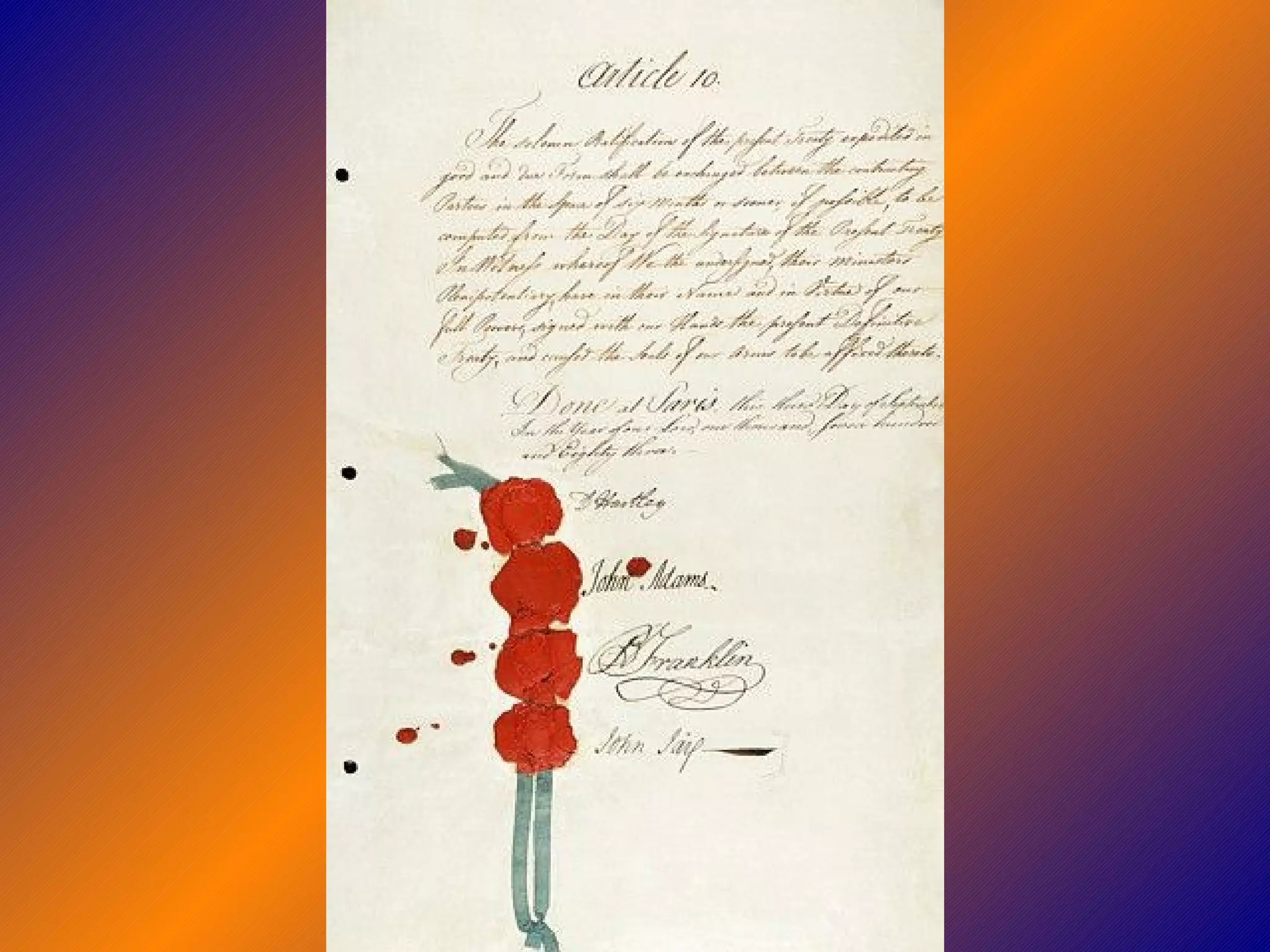 Treaty Of Paris Lawrence[1] | PPT