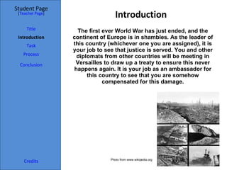 Treaty Of Versailles | PPT