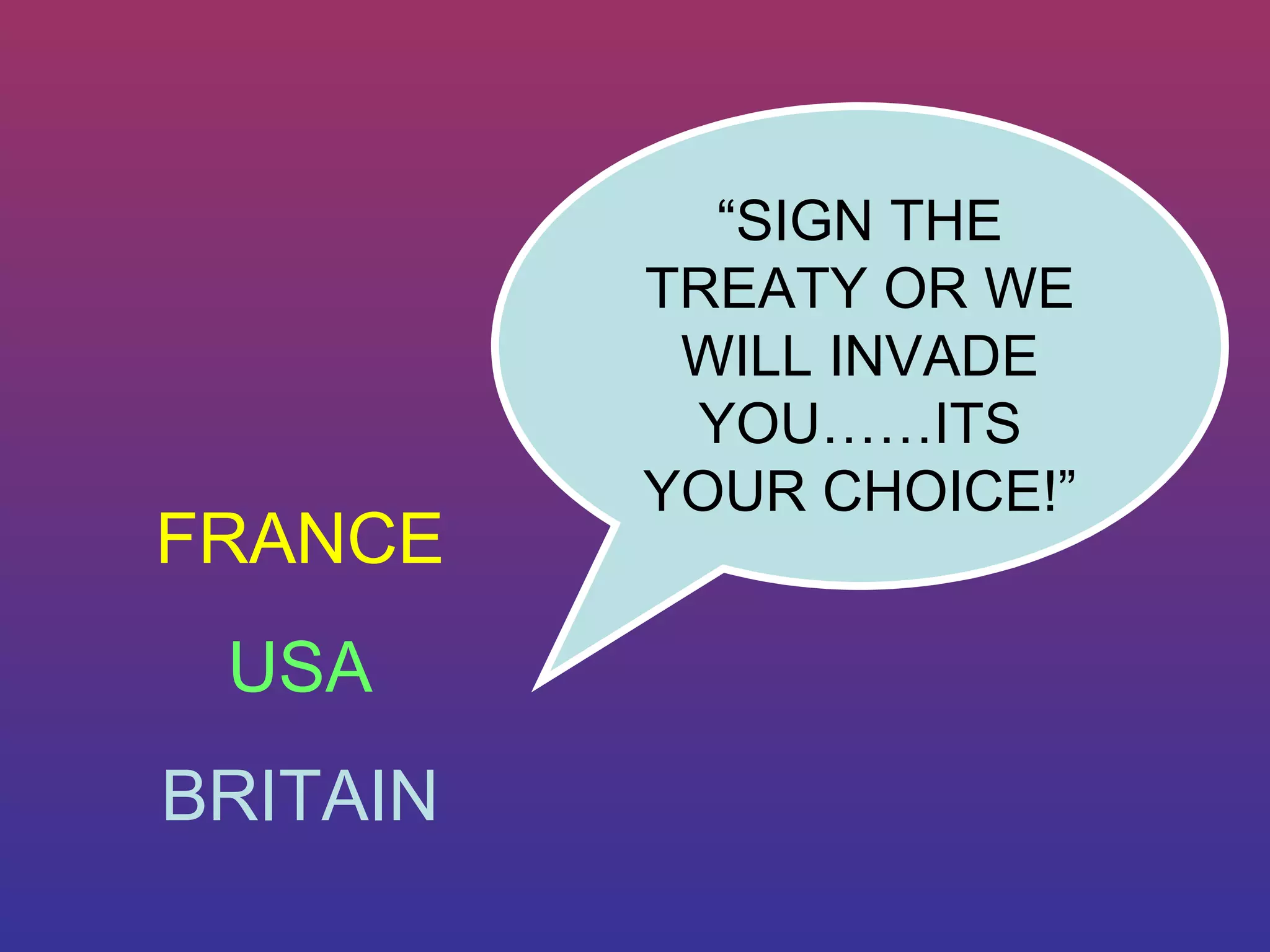 Treaty of Versailles | PPT