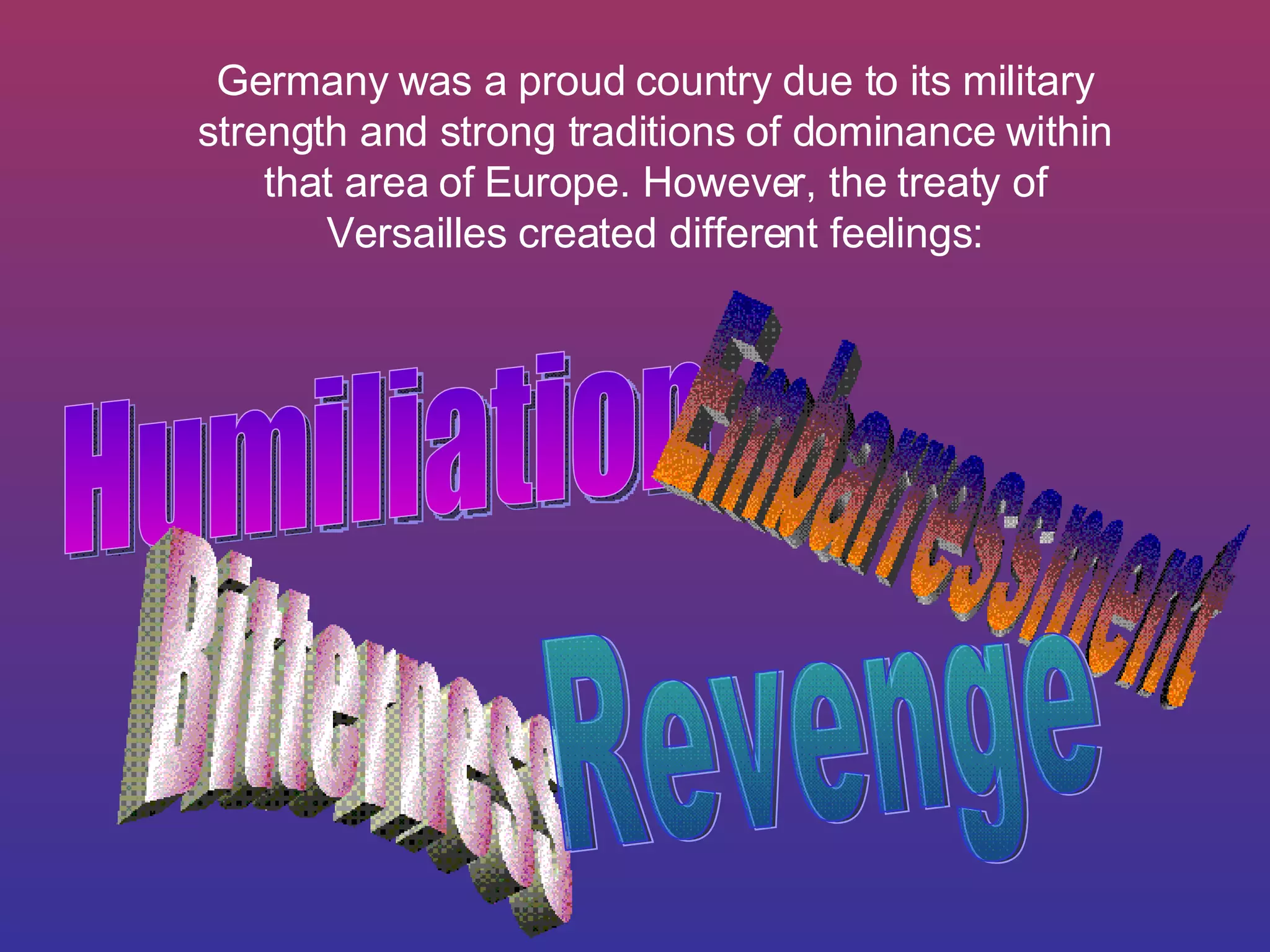 Treaty of Versailles | PPT