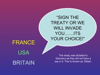 Treaty of Versailles | PPT