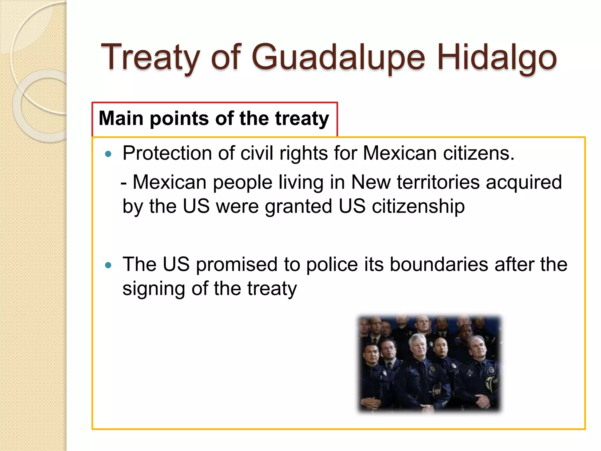 The Treaty of Guadalupe Hidalgo | PPTX