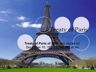 Treaty of paris | PPT
