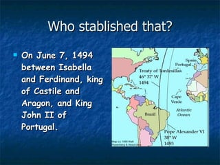 Treaty Of Tordesillas