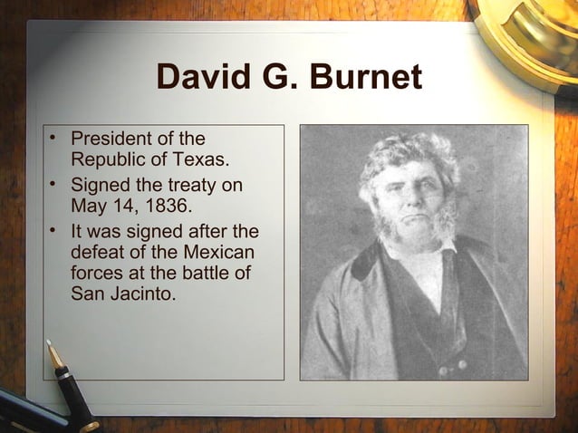 Treaty Of Velasco | PPT | Death, Injury, or Military Conflict ...