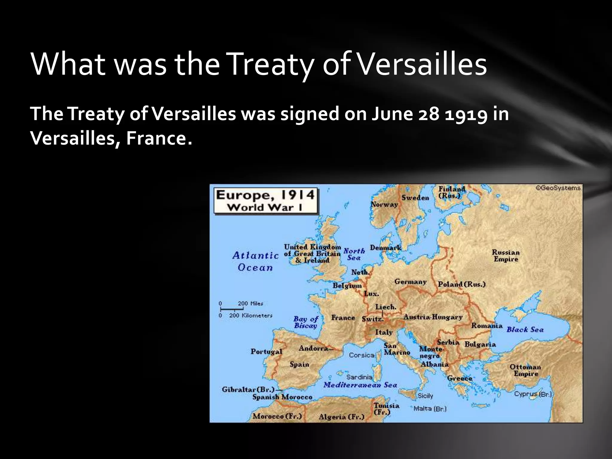 Treaty of versailles | PPTX
