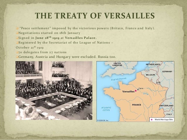 Treaty of versailles