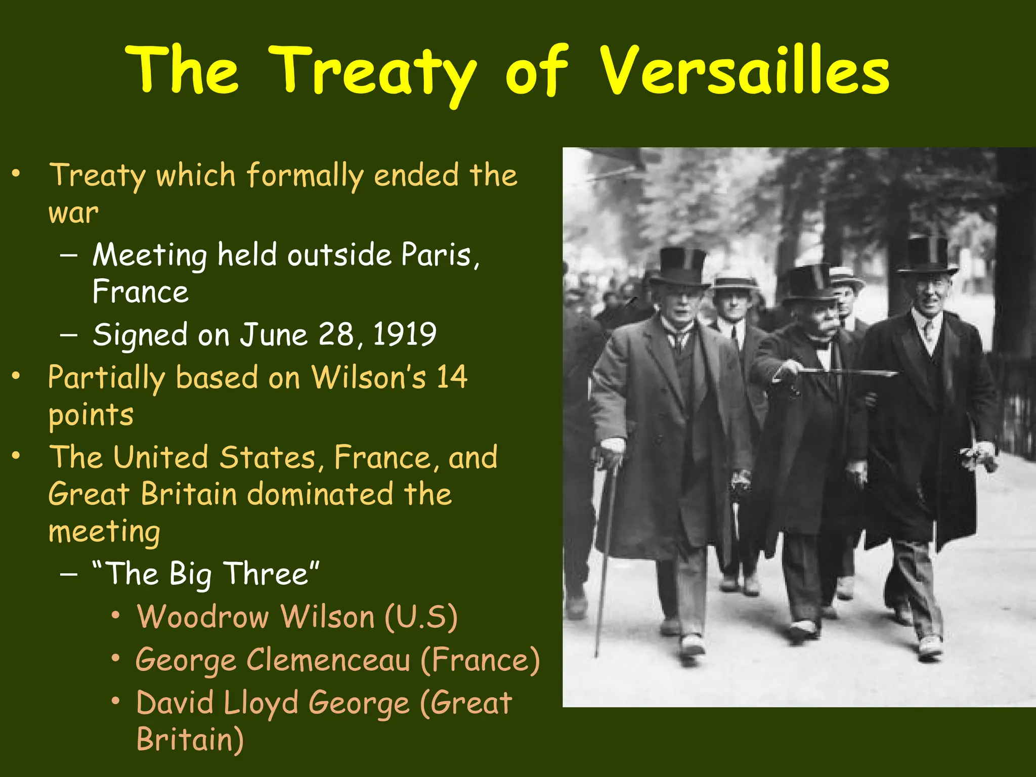 Treaty_of_Versailles power point presentation grade 8 | PPT