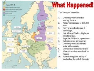 Treaty of versailles 1919 | PPTX | Death, Injury, or Military Conflict ...