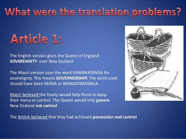 Treaty Of Waitangi Ppt 1 2