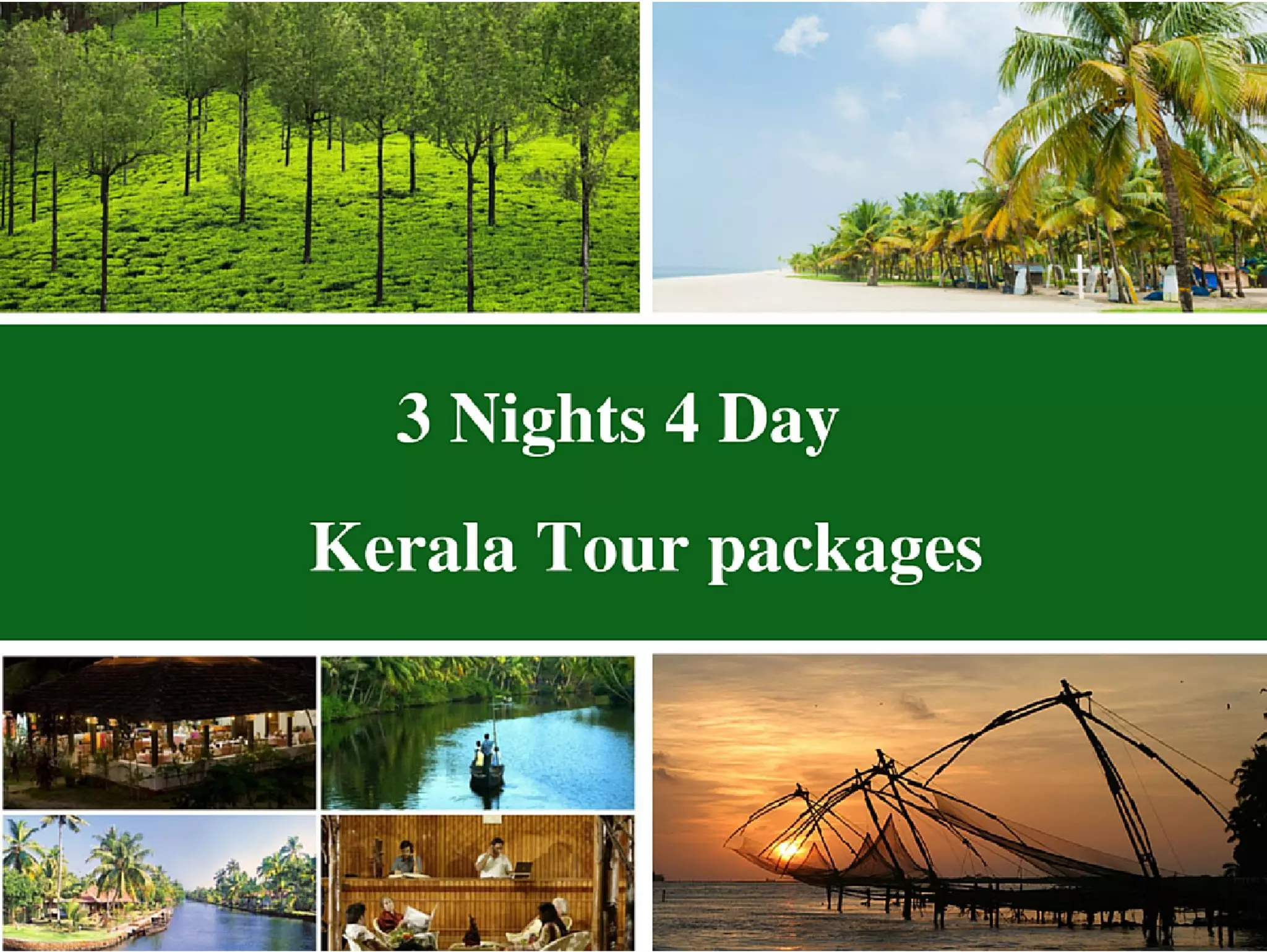 3 Nights 4 Days Kerala Tour Package | ODP