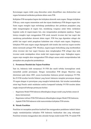 Rekonstruksi Kebijakan P3B Indonesia | PDF