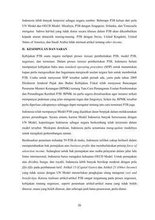 Rekonstruksi Kebijakan P3B Indonesia | PDF